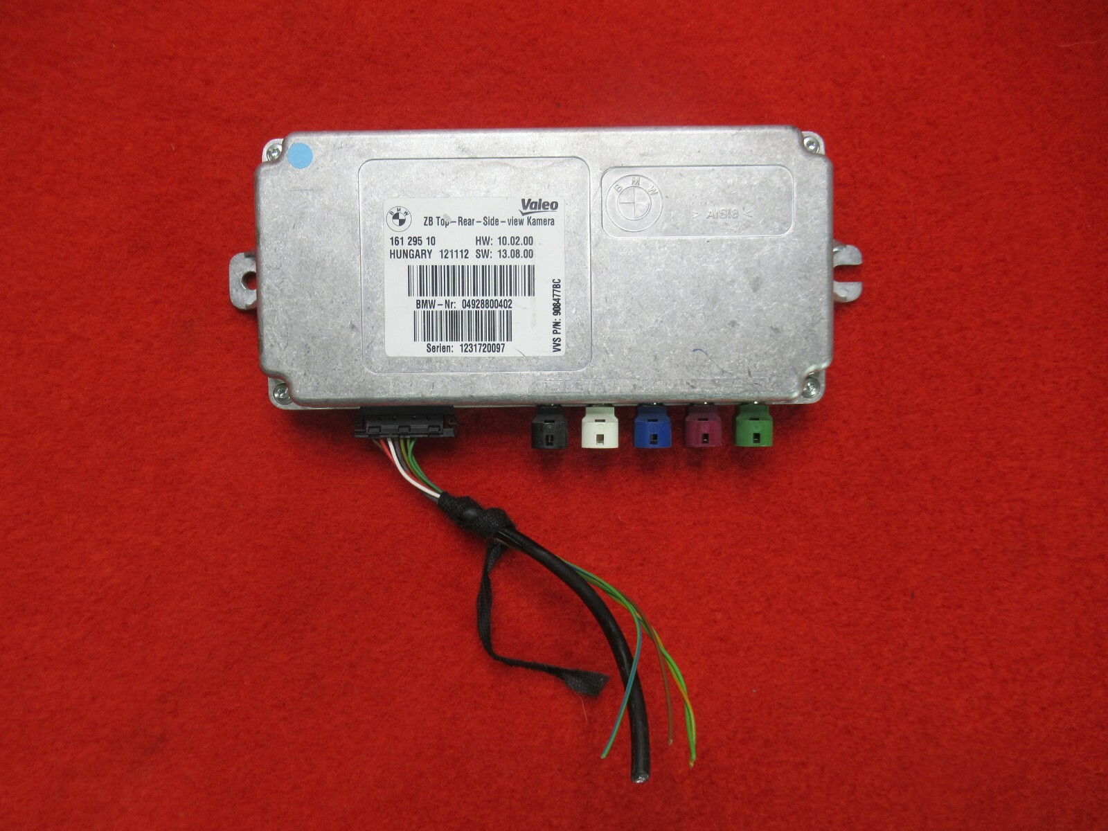 Top Rear Side View Camera ECU Module BMW OEM F30 F31 F34 F32 F33 F36 ...