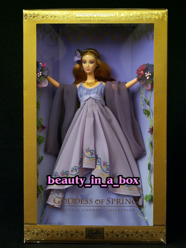 GODDESS OF SPRING Barbie Doll Classical Greek Goddess SHIPPER EXC" | eBay
