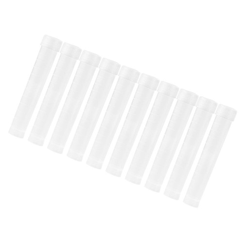 10 Pcs Cryovial Sample Test Tube Container Plastic Testing Tubes ...
