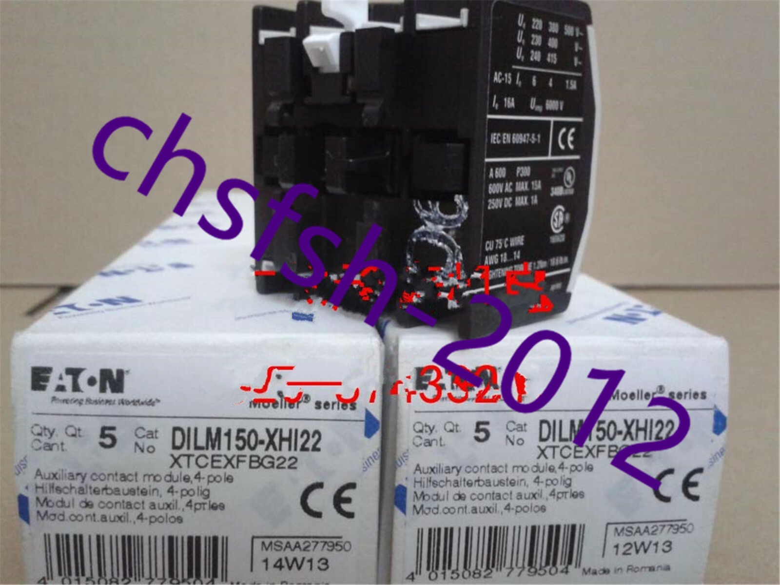 1 pcs New EATON DILM150-XHI22 Contactor auxiliary contact | eBay