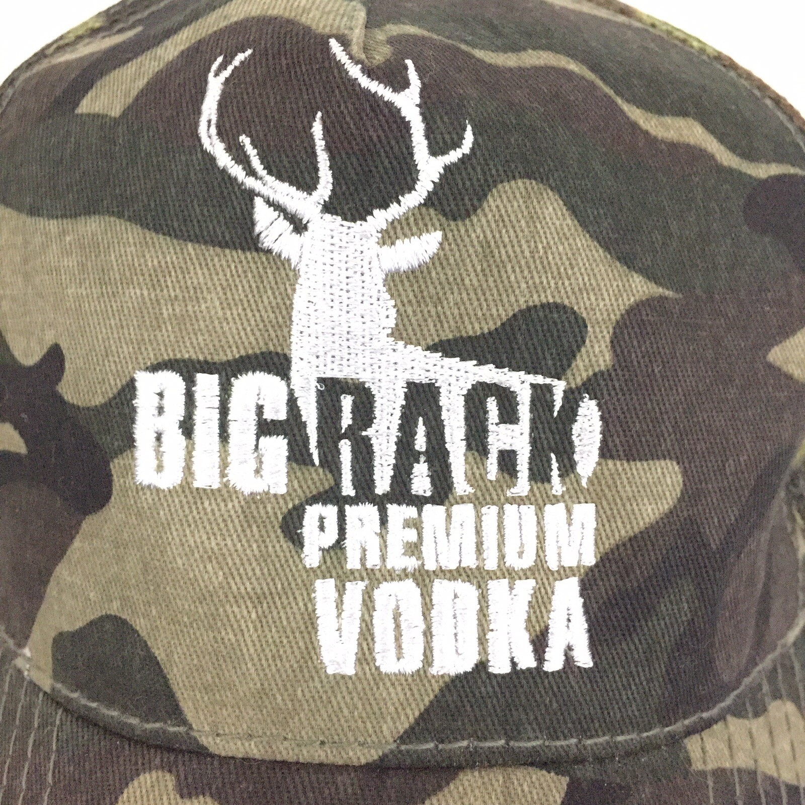 Big Rack Premium Vodka Cap Camouflage Deer Buck Logo … - Gem