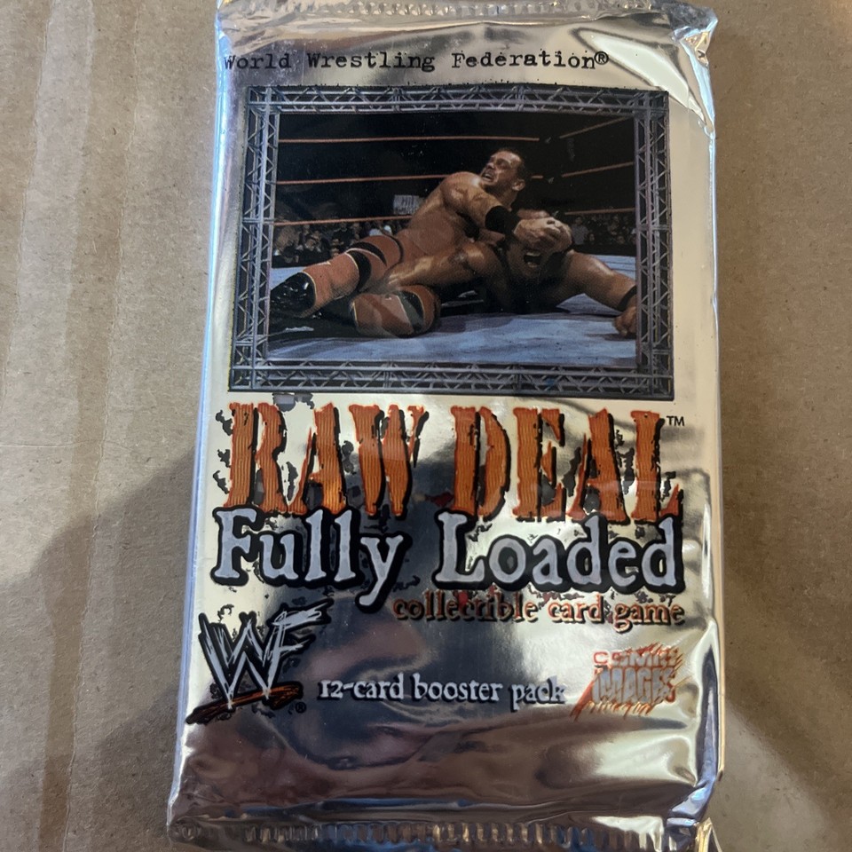 WWF RAW DEAL 2000 World Wrestling Federation Trading Card Booster Pack ...