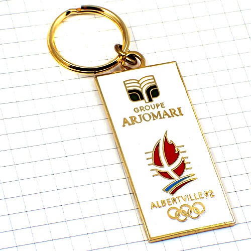 Keychain Olympic Winter Olympics AlberTVille 1992 AlPS ALBERTVILLE1992 ...