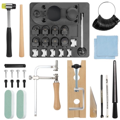 Ring Bender Tool Kit – Spoon Ring Maker, 3-in-1 Jewelry Saw, Heavy Duty ...