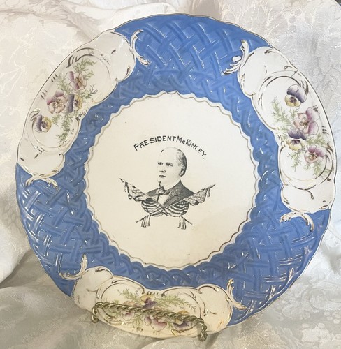 Vintage President William McKinley POLITICAL Plate - Historical ...