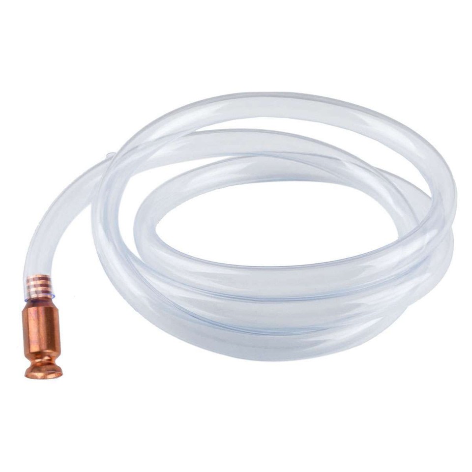 3FT Siphon Hose Pump Self Priming Jiggler Shaker Transfer Fuel Water ...
