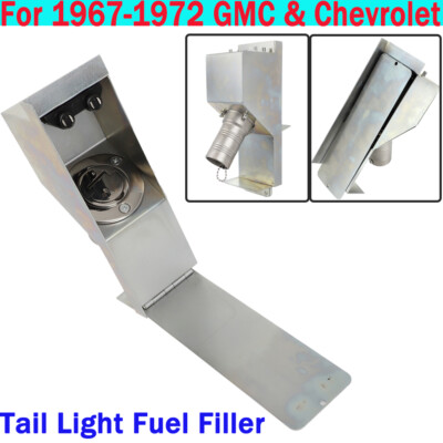 Tail Light Fuel Filler For 67-72 GMC Chevy Trucks Hidden Gas Door ...