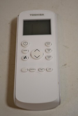Genuine Toshiba AC Remote Control Air Conditioner RG57H4(B)BGEFU1 White ...