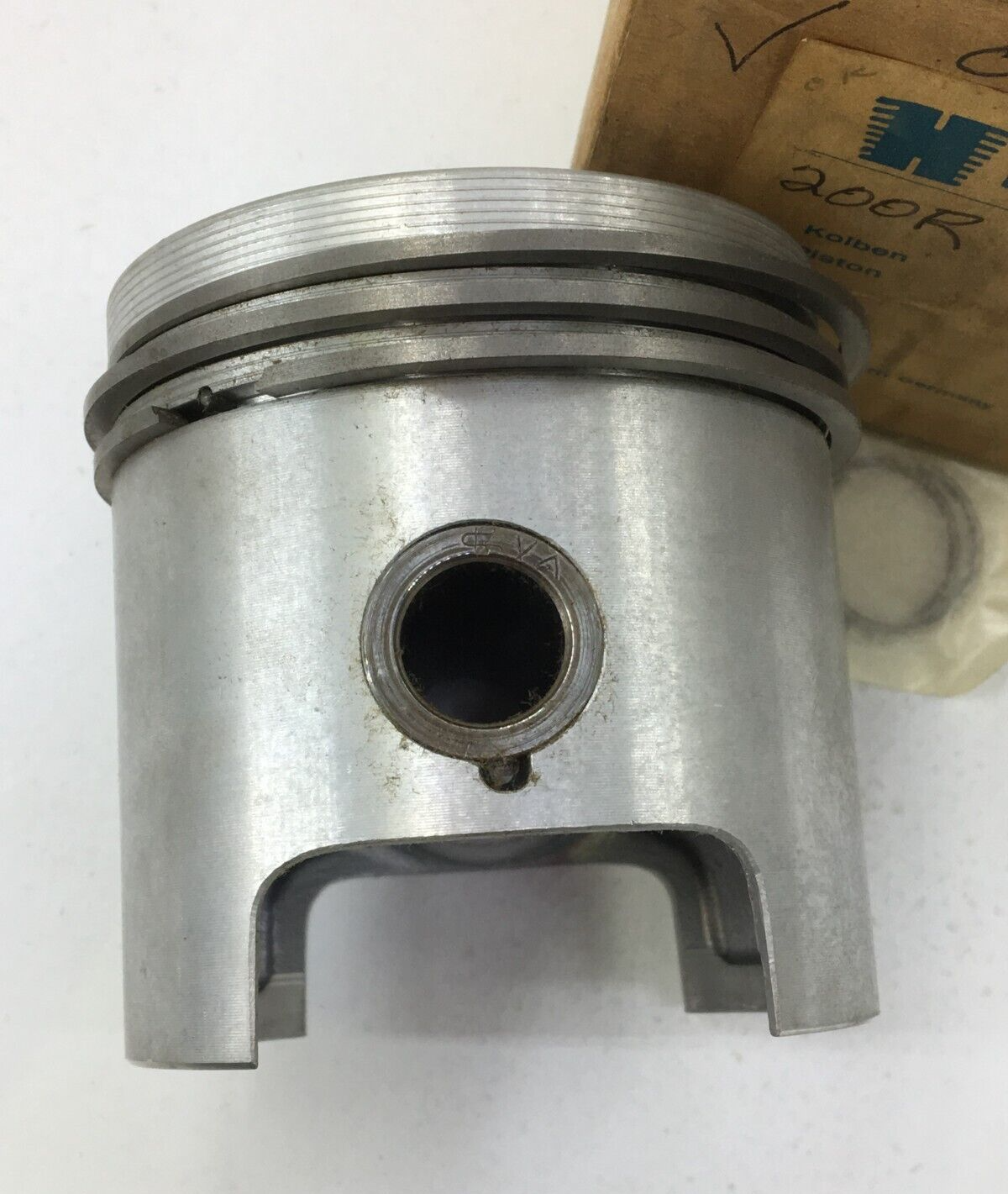 Genuine 014.28 Hirth 200R 372CC Engine Standard Bore Piston With Rings ...