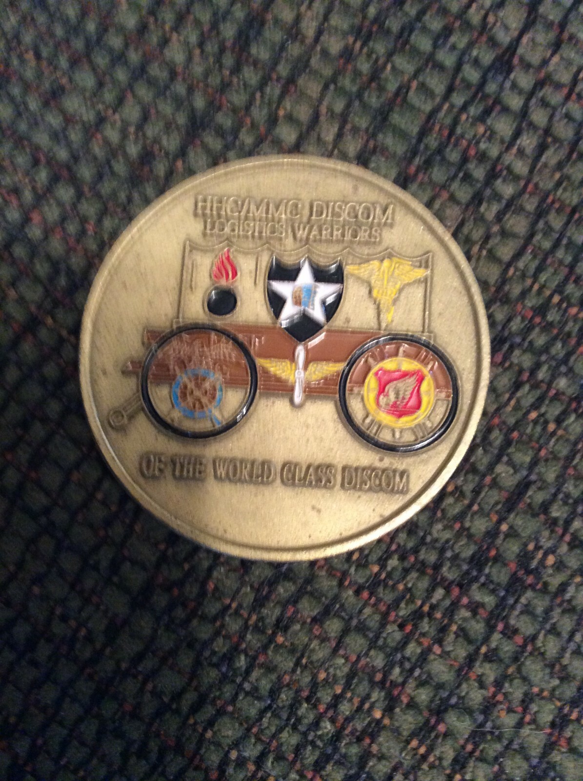 2nd Infantry Division HHC/MMC DISCOM Challenge/Excellence Coin | eBay