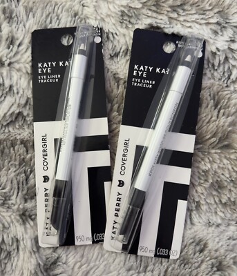 2 Covergirl Katy Perry Katy Kat Eye Eyeliner Pencil KP01 Kitty Whispurr ...