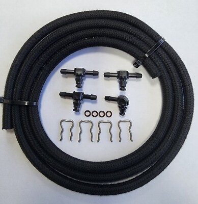 2004 - 2010 Duramax Diesel Injector Return Rail Line Kit LLY LBZ LMM ...