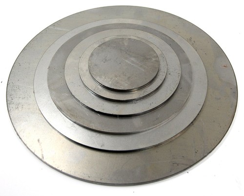 6.0 mm Mild Steel Blank Discs Laser Cut Sheet Metal From UK Distributor ...