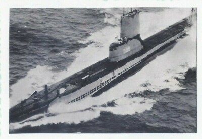 1950s US NAVY SUBMARINE CHRISTMAS CARD & PHOTO USS SEA CAT SS 399 | eBay