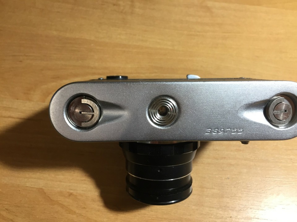 FED 5C INDUSTAR 61 LENS VINTAGE CAMERA USSR SOVIET PHOTO FILM ...