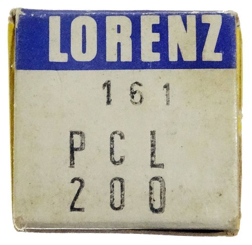 GEPRÜFT: PCL200 Radioröhre, Hersteller Lorenz SEL. ID16873 | eBay