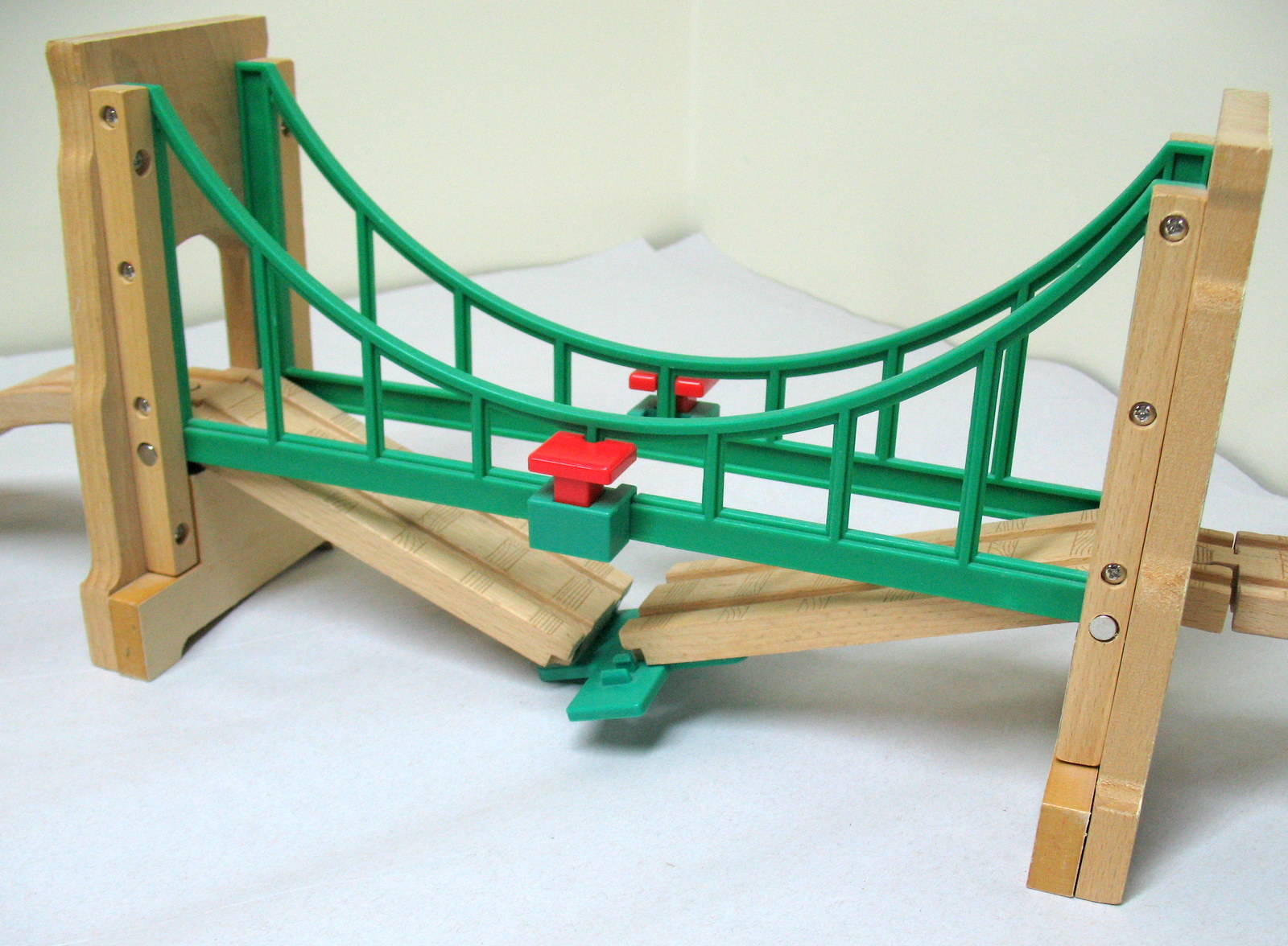 Thomas, Wooden, SODOR SUSPENSION COLLAPSING BRIDGE, LEARNING CURVE 2006 ...