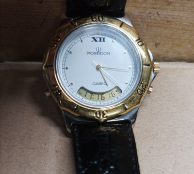 Casio Poseidon Watch PNM-500 Analogue + digital lcd watch | eBay UK