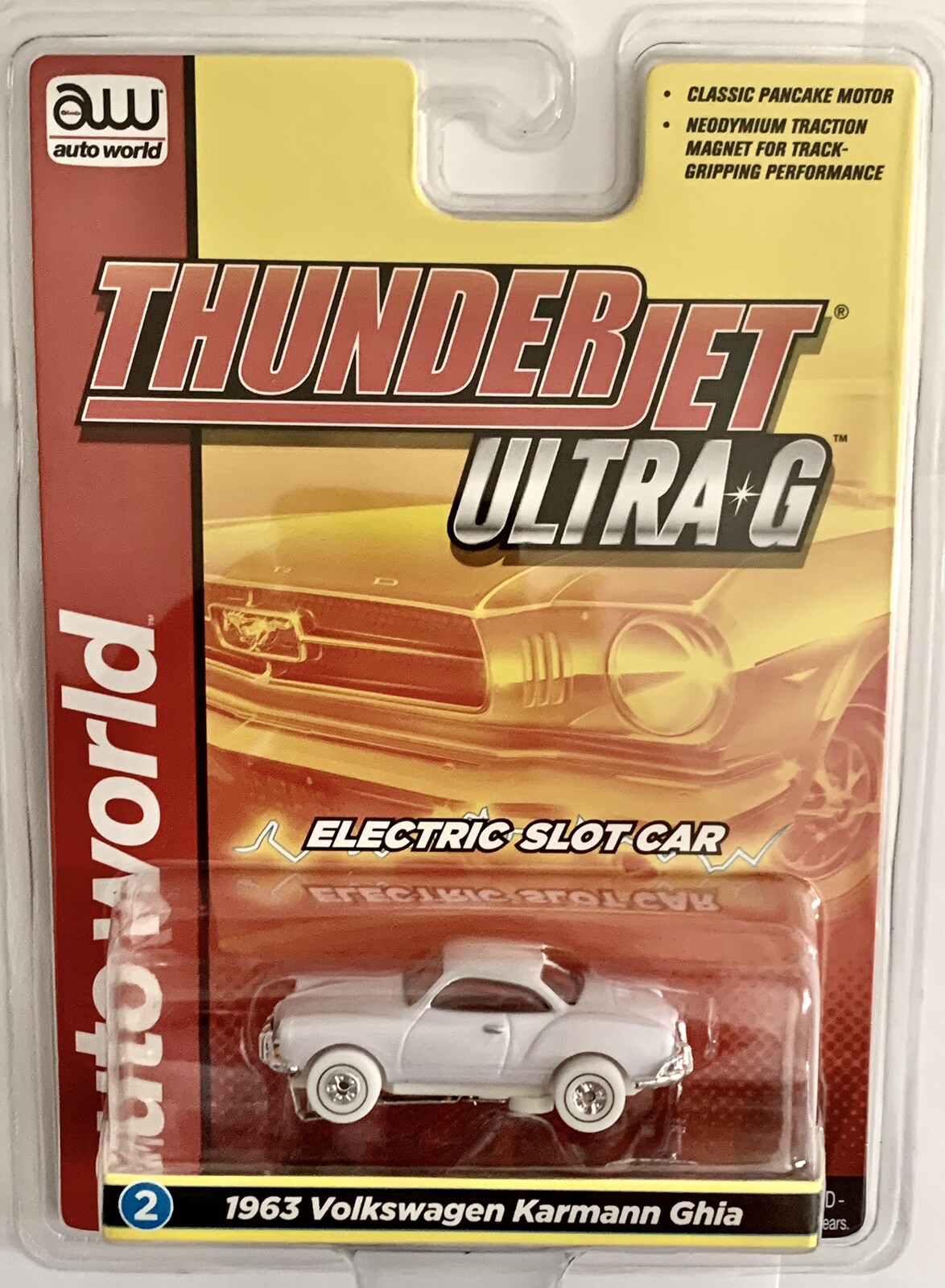 AUTO WORLD iWheels (Chase) VOLKSWAGEN KARMANN GHIA Thunderjet Ultra G ...