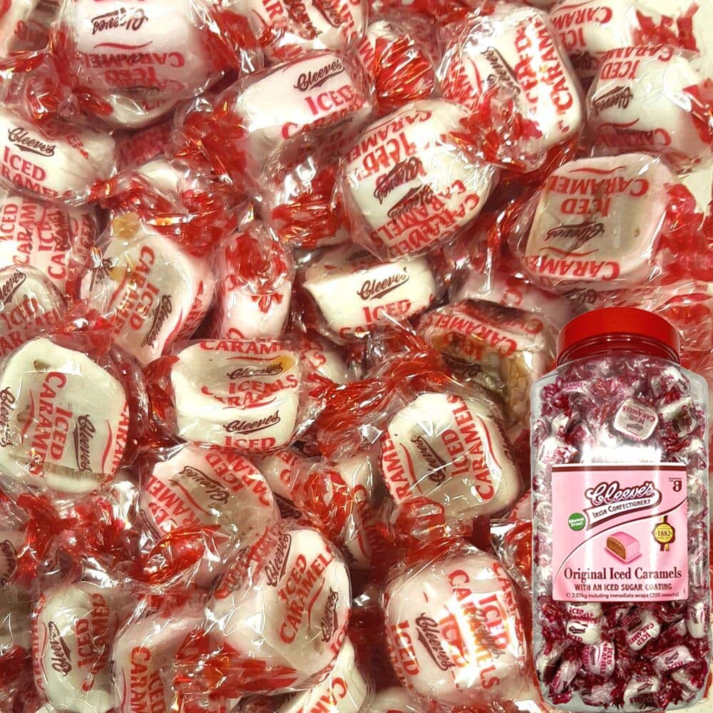Cleeves Iced Caramels Pick N Mix OLD FASHIONED RETRO SWEETS Original ...