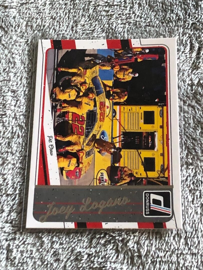 724-7 2017 Donruss Racing Pit Crew Joey Logano #97 | eBay