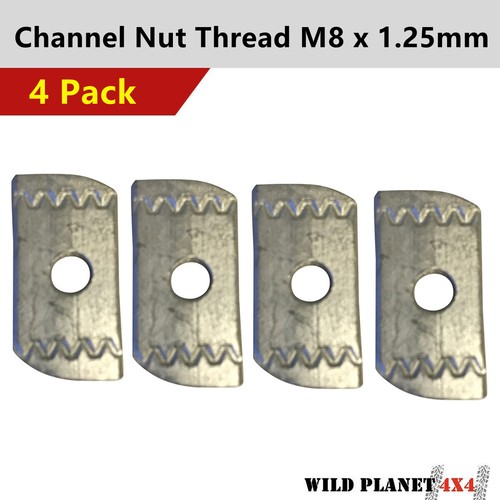 Channel Nut x4 Nuts Mount 18x35mm Fit Rhino Rack Platform Roof Rack ...