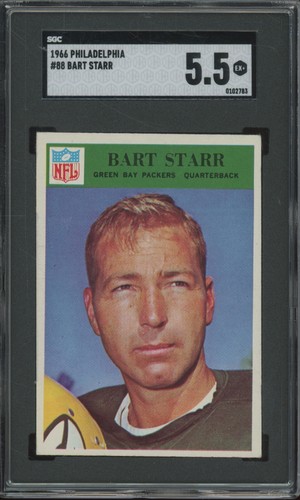 1966 Philadelphia #88 Bart Starr EX+ SGC 5.5 | eBay