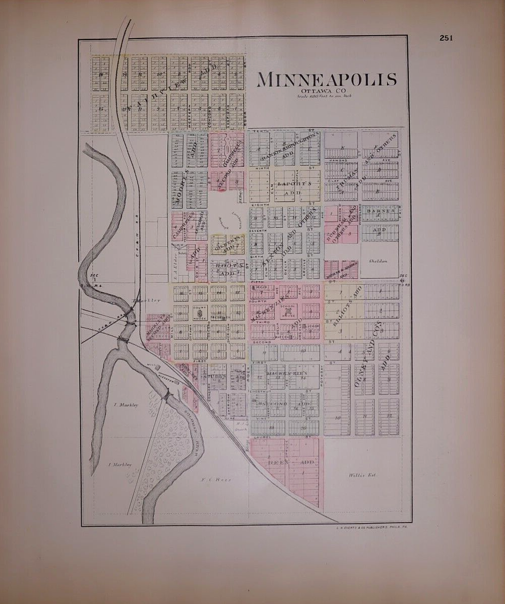 Ottawa County Kansas Plat Map Ottawa County Geospatial Insights And