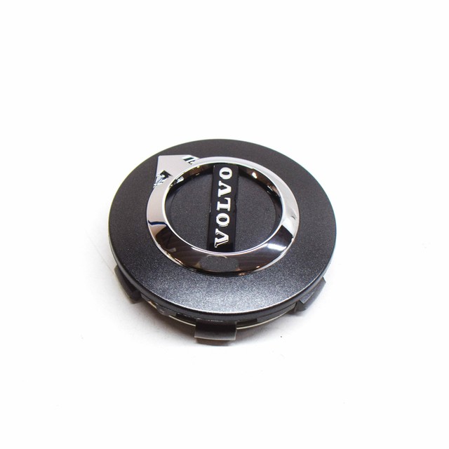Volvo 64mm Alloy Wheel Centre Hub Cap Trim Dark Grey 31400897 31471435 ...