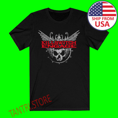 Killswitch Skull Wing Men's Black Size S to 3XL | eBay
