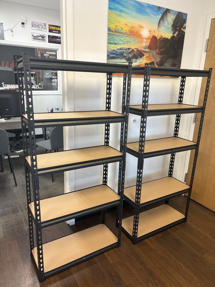 5-Tier Adjustable Heavy Duty Storage Shelving Unit Rack 24"X48"X72" | eBay