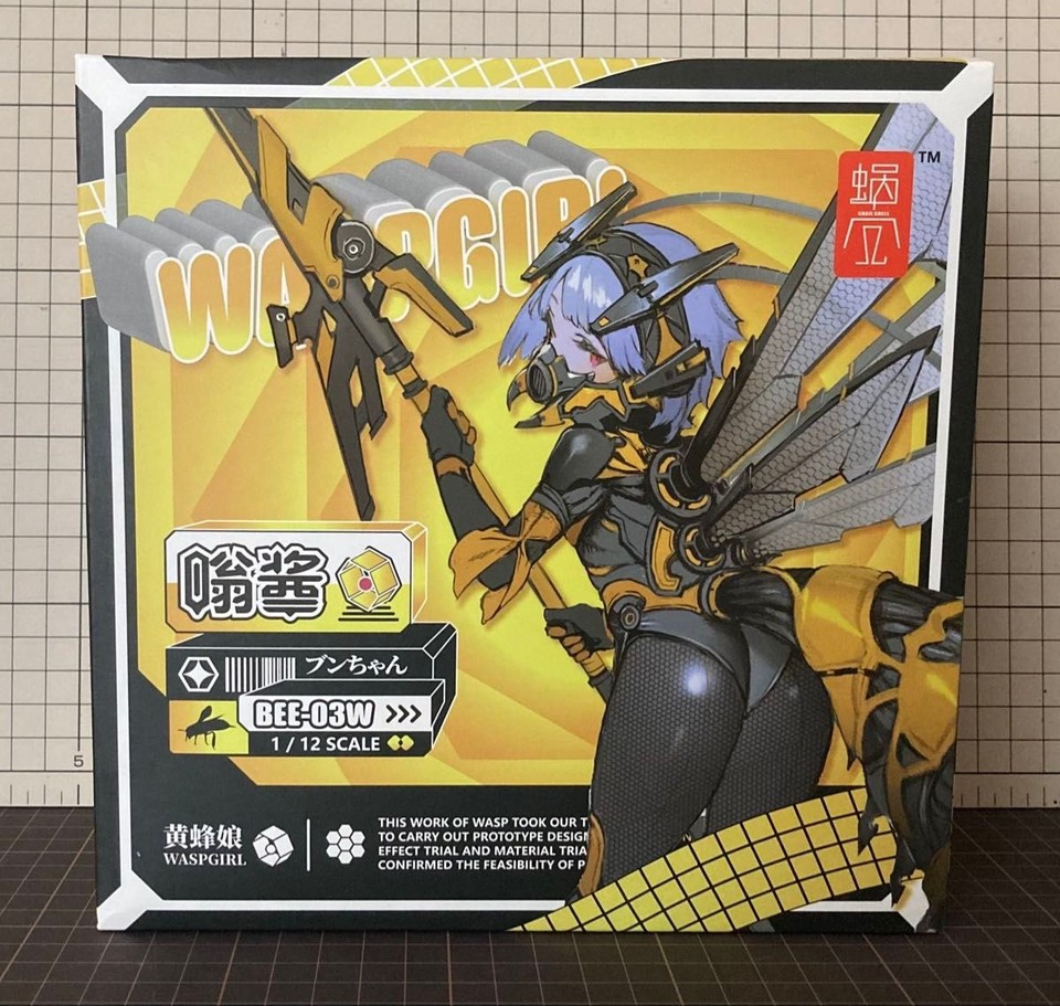 NEW Snail Shell Studio BEE-03W WASP GIRL Bun-chan 1/12 Action Figure ...