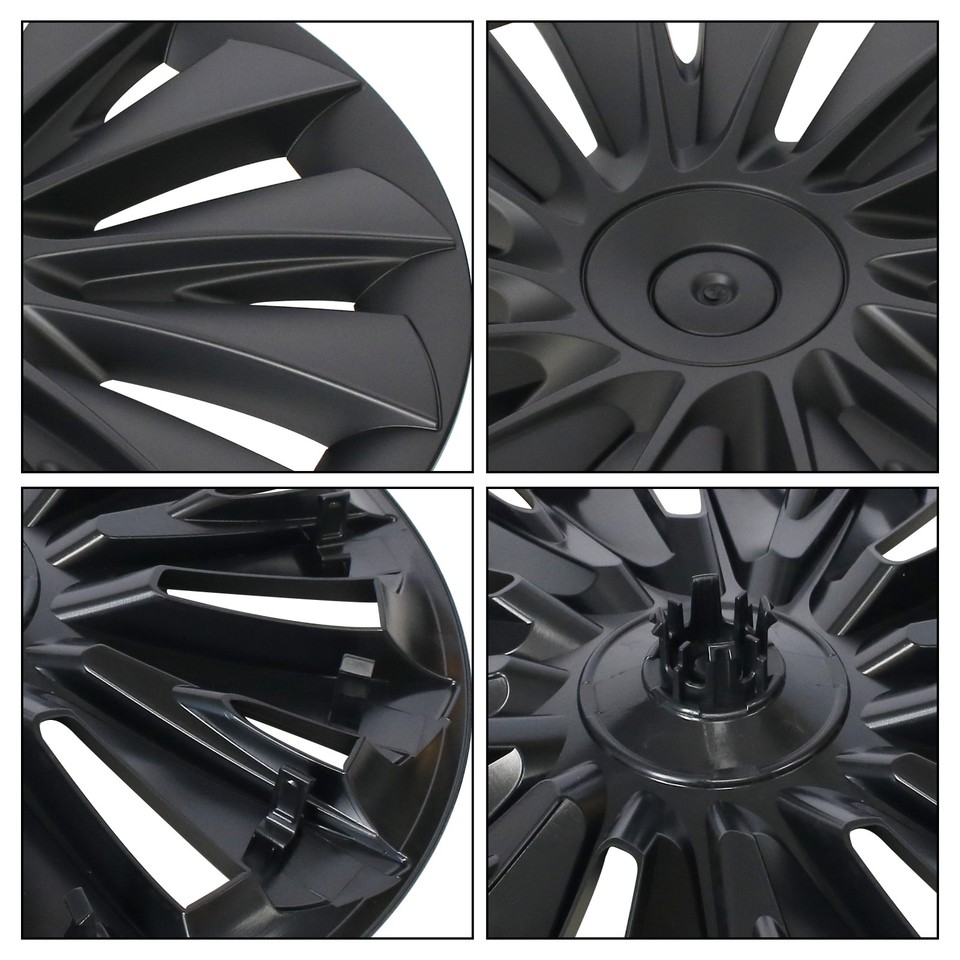 For Tesla Model Y 4 x 19" Wheel Covers Included Logo! Wheel Cover ...