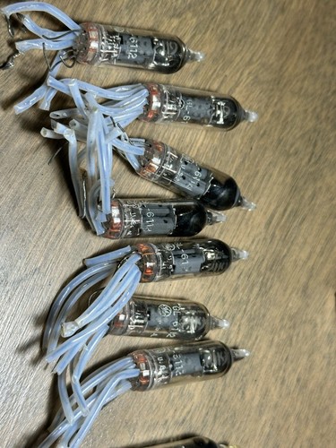 (14) NOS GE Sylvania JHS 5644, 6112 5840 6111 6021 5896 6021 Mini Tube ...