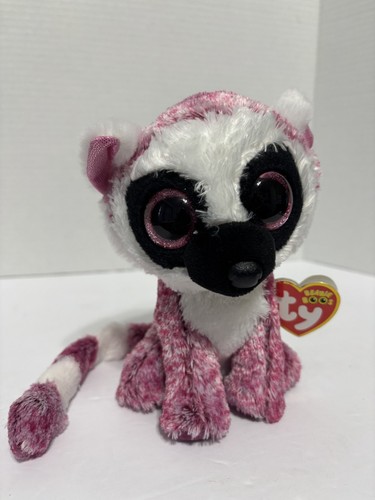 Ty Beanie Boos LeeAnn the Lemur 6" Plush 2017 RETIRED/RARE/NEW WITH ...