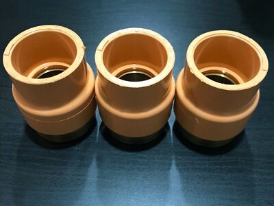 (3 Pcs) FP BlazeMaster 80147, 1-1/2", Female Adapter PVC/Brass Fitting ...