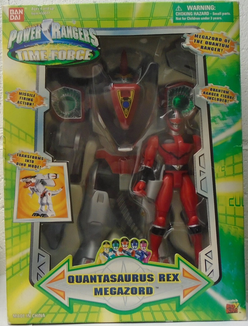 Power Rangers Time Force Quantum Ranger Megazord #powerrangers