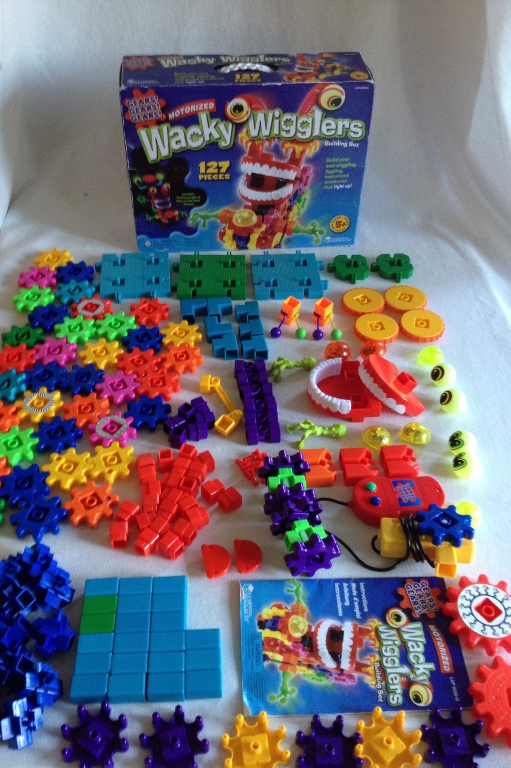 Gears! Gears! Gears! Wacky Wigglers & MORE Learning Resources 170pc Lot ...