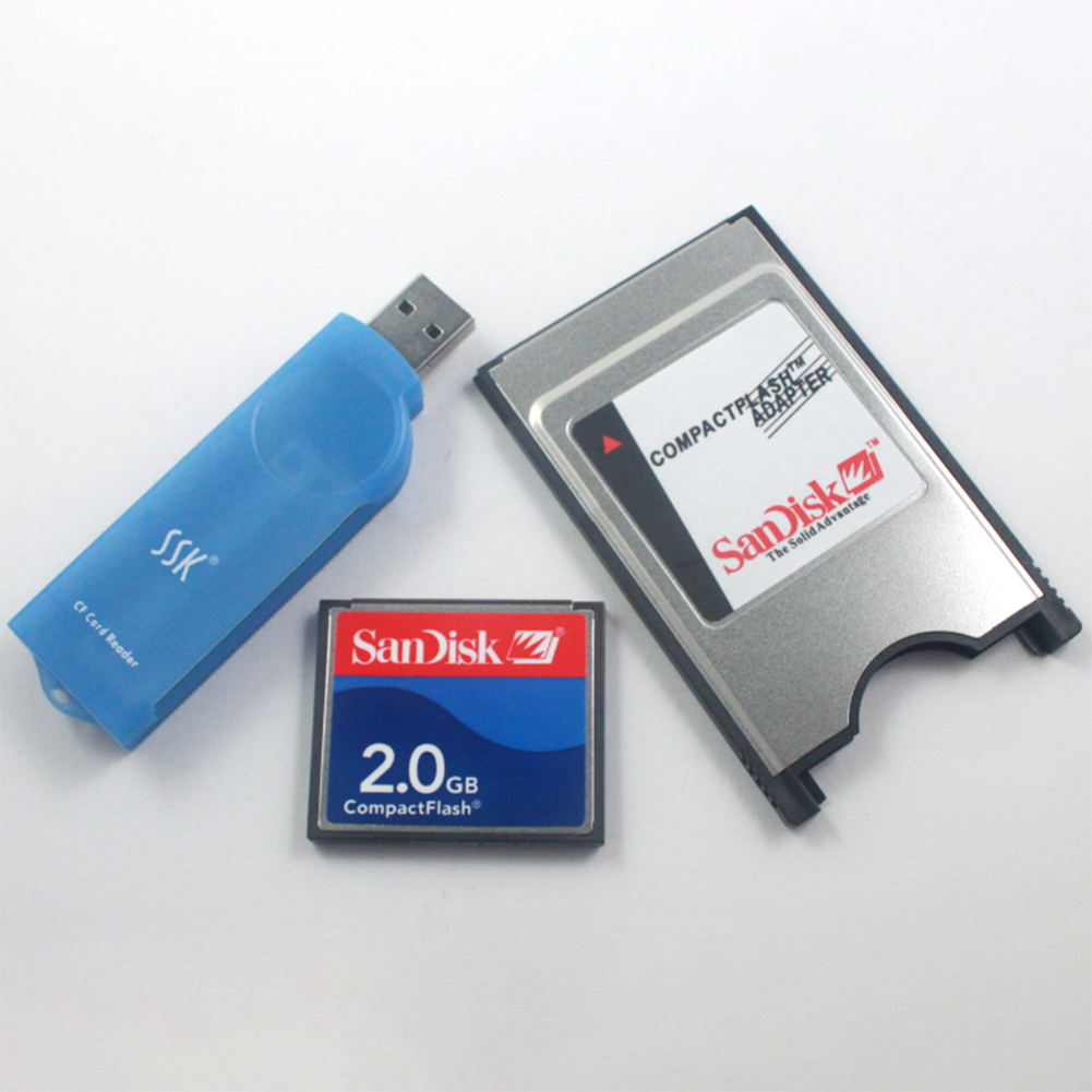 Reader FANUC 2G CF Compact Flash Card+CF-PCMCIA Adapter+SSK (1PCS) | eBay