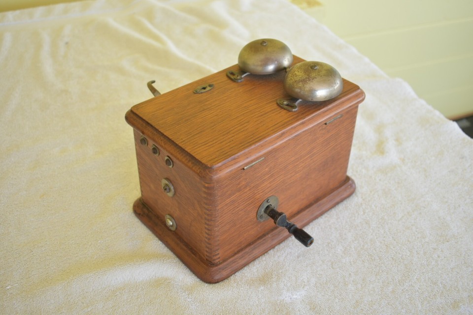 Very Nice Telephone Magneto and Ringer | eBay