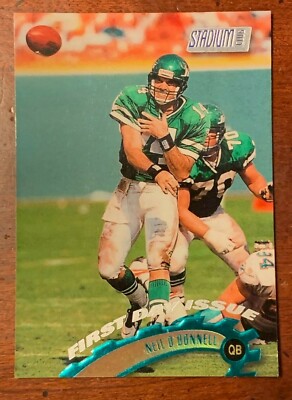 1997 Stadium Club Football 1st First Day Issue #133 - Neil O'Donnell ...