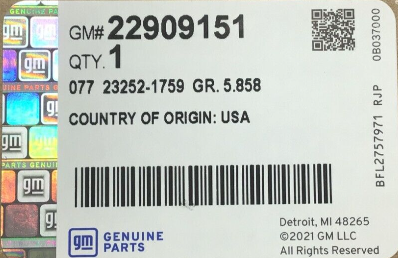 2015 - 2019 Chevrolet Silverado 2500 HD front rear Wheel Cover Hub Cap ...