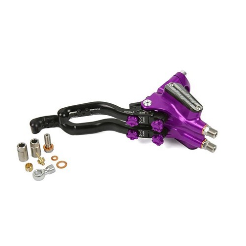 Hope Tech 3 DUO Master Cylinder Lever Complete - Right Hand - Purple ...
