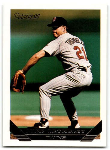 1993 Topps Gold Mike Trombley Minnesota Twins #588 | eBay
