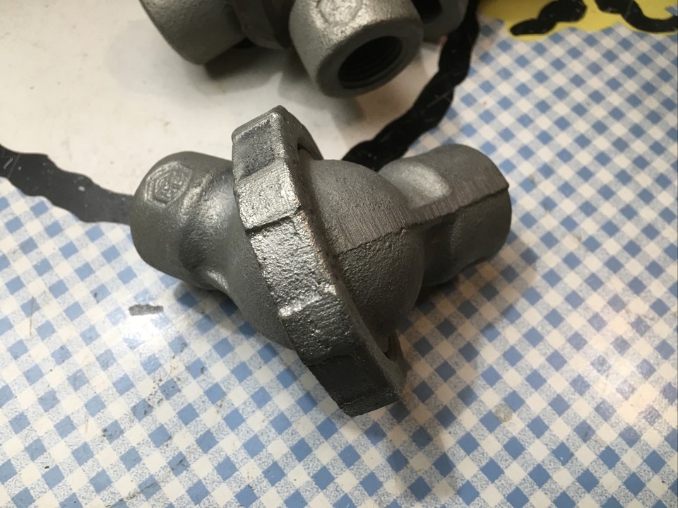 Lot of “5” Crouse Hinds UNA1 1/2” Swivel Elbow Hazard Local Mal Iron ...