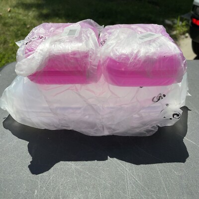 Tupperware Packables Oyster Cases Set of 3 Small And Medium Food Or ...