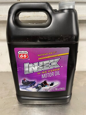 New Phillips 66 Injex TC-W3 2 Cycle Motor Oil 1 Gallon | eBay