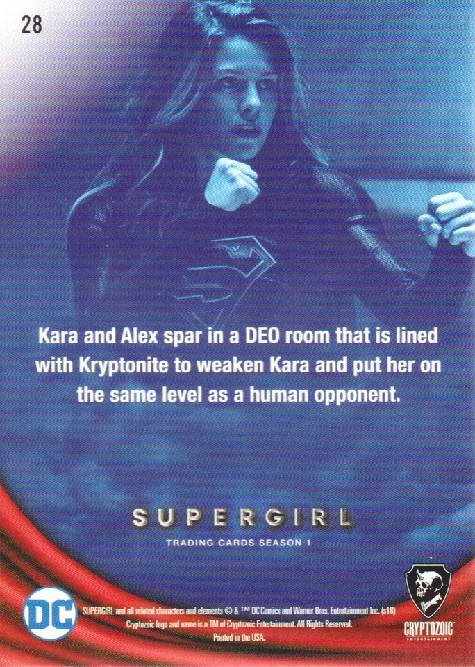 2018 Cryptozoic Supergirl Season 1 Base Set Trading Card #28 | eBay