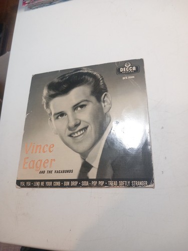 Vince Eager & Vagabonds No. 1 E.P. Rare UK 1958 EP British Rock N Roll 7 Inch | eBay