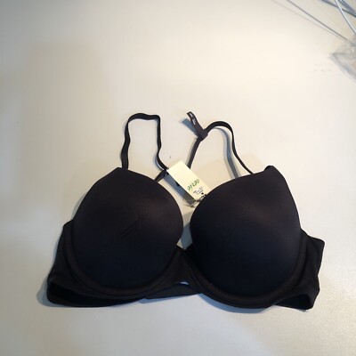 Aerie Women's Sunnie Full Coverage Lightly Lined Bra Black Size 34C | eBay